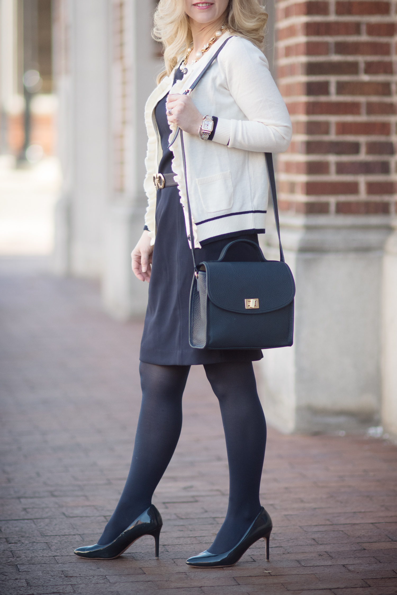 One Sweater from Work to Weekend… – The Blue Hydrangeas – A Petite ...