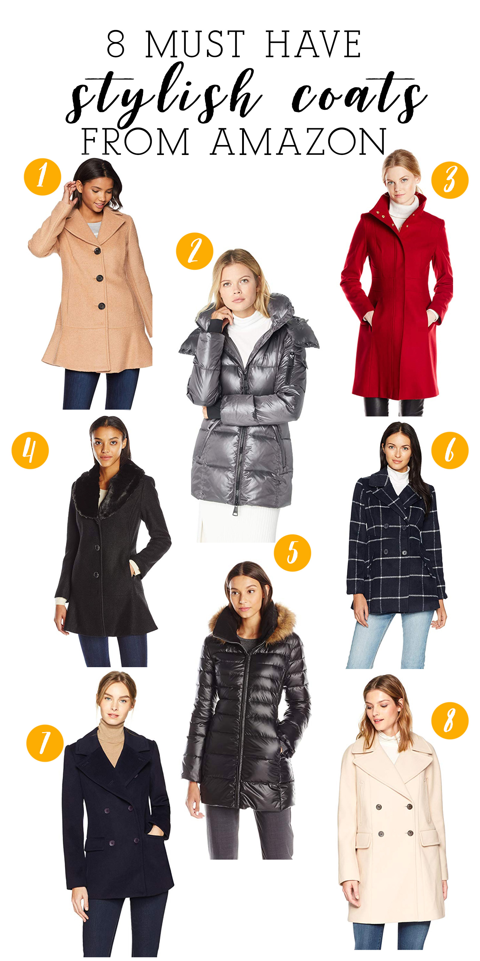 10 Warm and Stylish Coats from Amazon… – The Blue Hydrangeas – A Petite ...