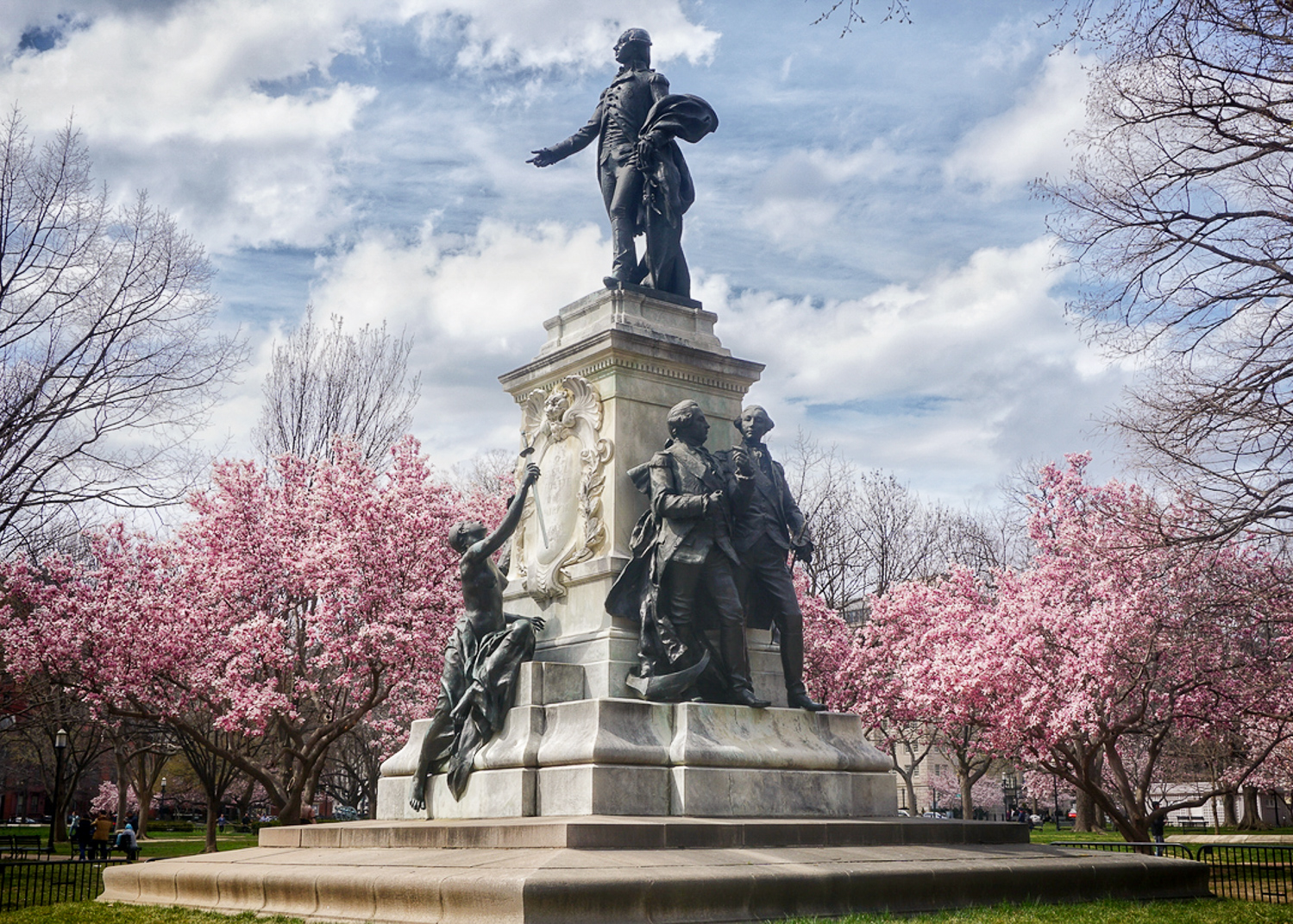 Major General Marquis Gilbert de Lafayette statue – The Blue Hydrangeas ...