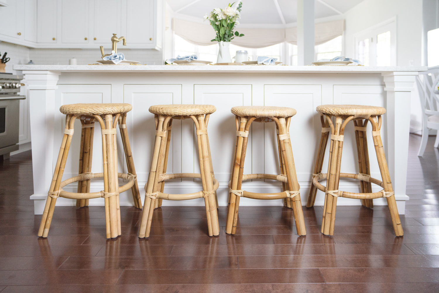 Petite Fashion Blog | Serena and Lily Riviera Counter Stools | White ...