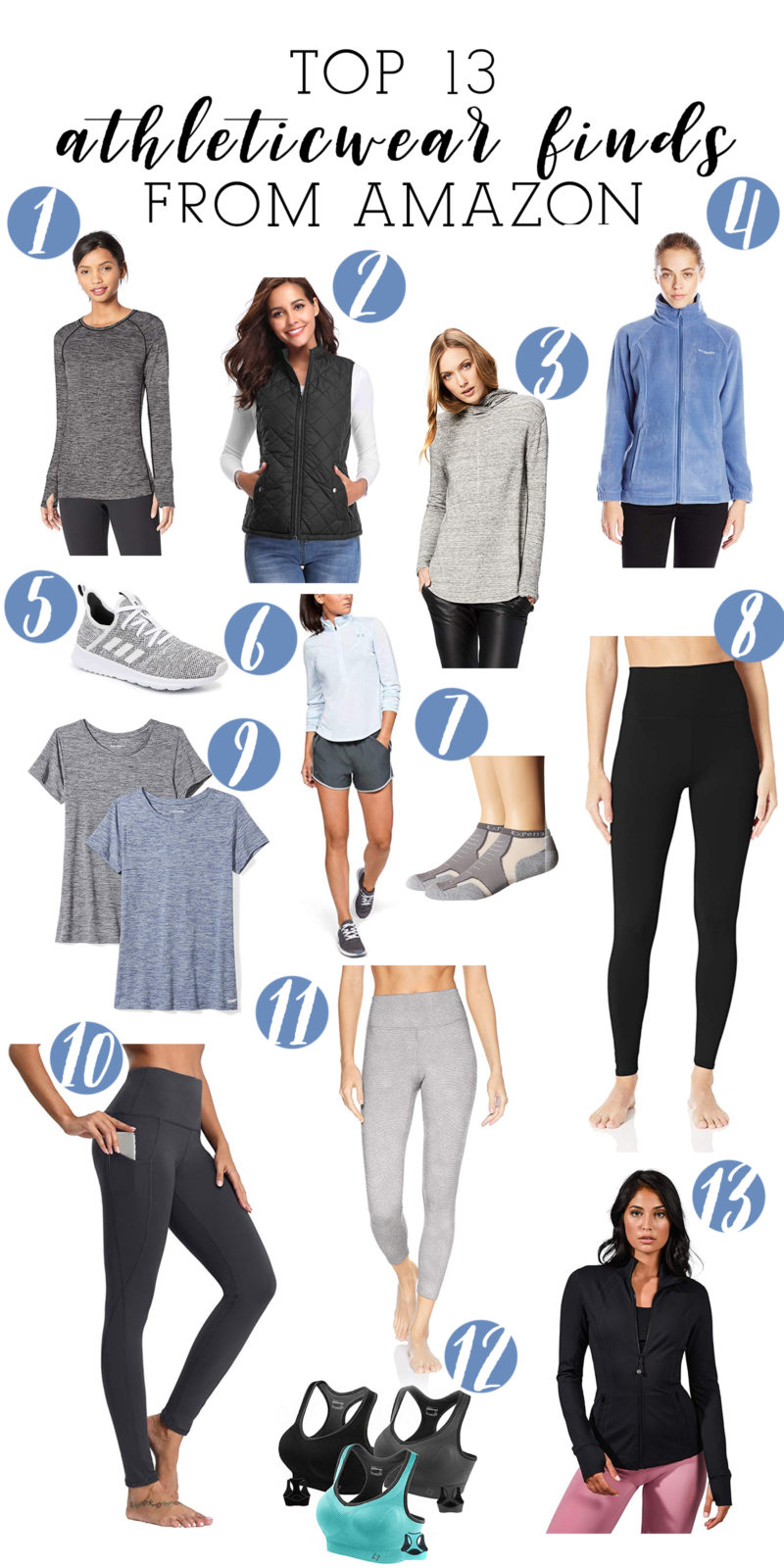 Top 13 Amazon Atheleticwear Finds… – The Blue Hydrangeas – A Petite ...